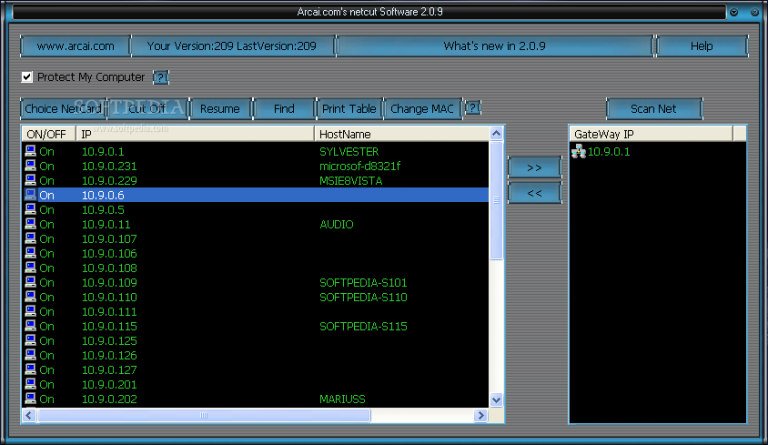 برنامج نت كت Net Cut لقطع النت عن المتصلين بالراوتر