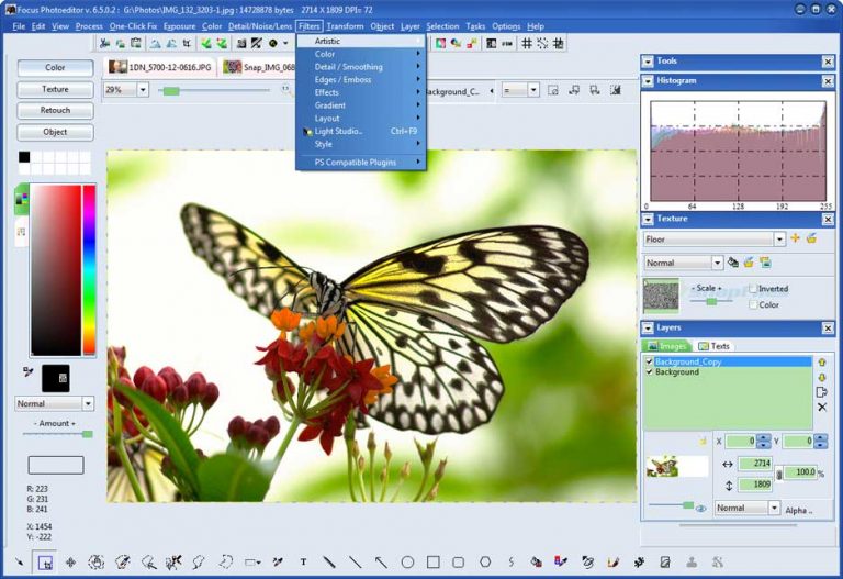 برنامج Focus Photoeditor لتعديل الصور باحترافية