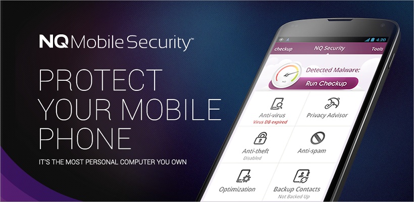 تطبيق NQ Mobile Security لحذف الفيروسات من هواتف اندرويد