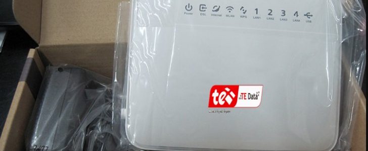 شرح طريقة تغيير باسورد راوتر تي اي داتا TE Data
